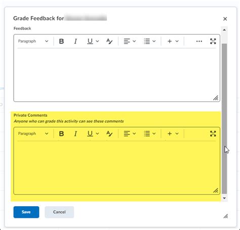 Adding Private Grading Notes In Brightspace Division Of Information