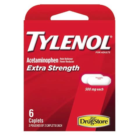 Tylenol Tylenol Extra Strength 3 Dose