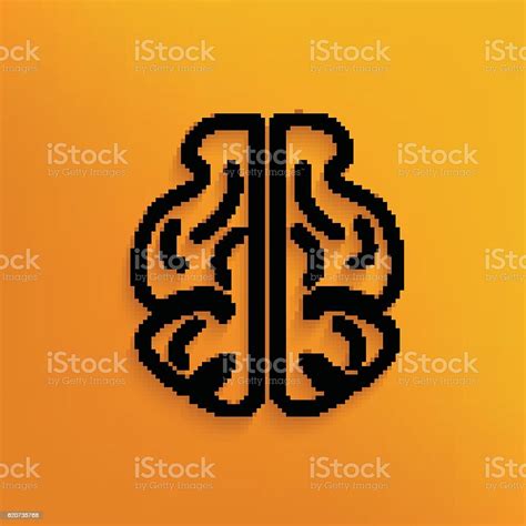 Brain Design On Clean Background Vector Stock Illustration Download