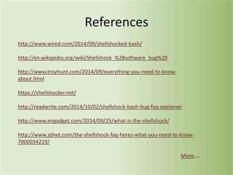 Shell Shock Bash Bug Ppt