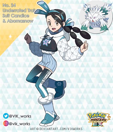 Pokemon Masters Ex Suit Candice By Vikworks On Deviantart