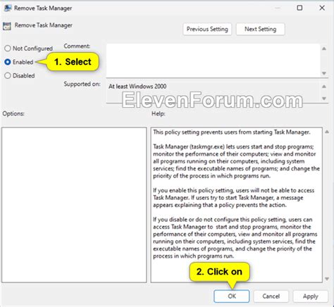 Enable Or Disable Task Manager In Windows 11 Windows 11 Forum