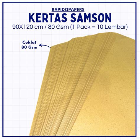10 Sheets 90 X 120 Samson Paper 80gr Wrapping Paper Shopee Philippines