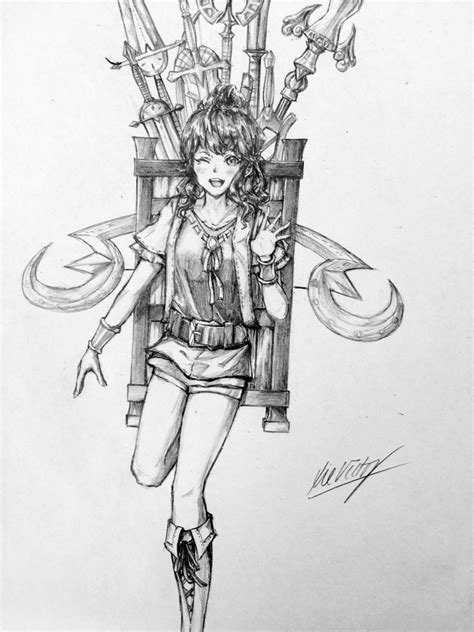I Drew One Of The Annas Scrolller