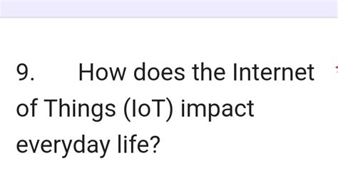 How Does The Internet Of Things Iot Impact Studyx