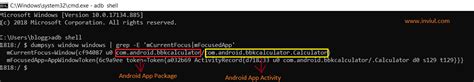 How To Get Android App Package And App Activity For Appium Testing Inviul