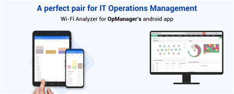 Introducing The Wi Fi Analyzer For Opmanagers Android App A Perfect Team For Sustained It