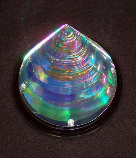 Kent Lauers Dichroic Glass Sculpture