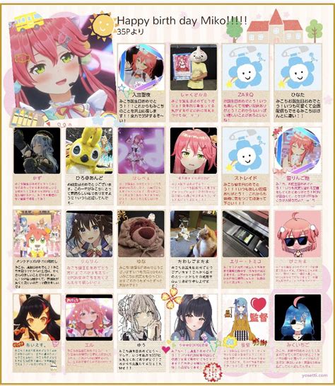 💯超爆上がりライダー417号🚀🍥🍩 On Twitter Rt Irimiyavtube 【🌸みこち誕生日おめでとう🌸】 みこち