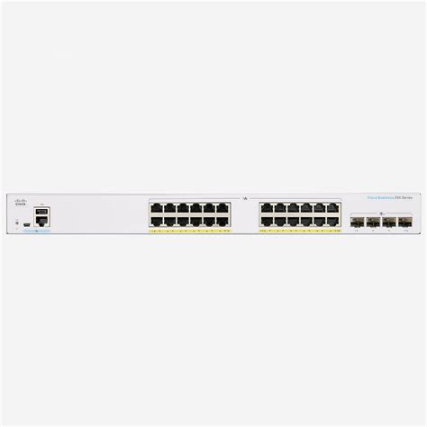 Switch Cisco Cbs250 24t 4x Eu 24 Cổng Ge 4 Cổng 10g Sfp Hỗ Trợ Poe