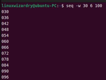 Seq Commands With Examples In Linux LinuxWizardry