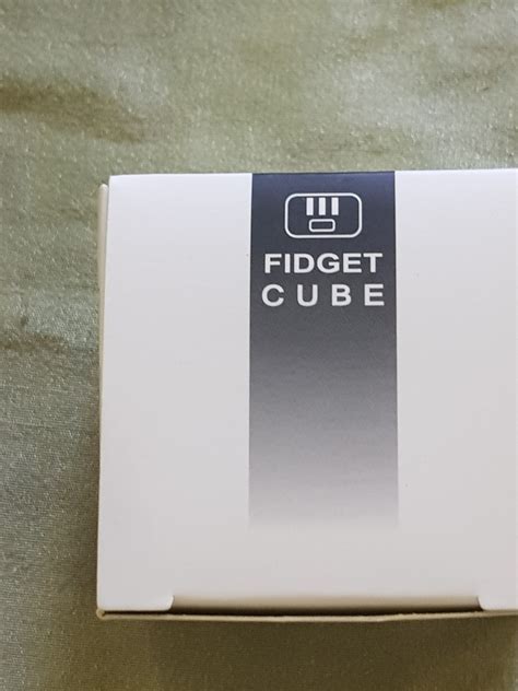 Fidget Cube Hobbies And Toys Toys And Games On Carousell