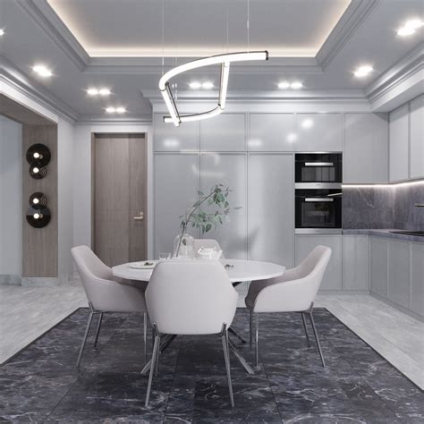 Kitchen Design And Visulation Behance