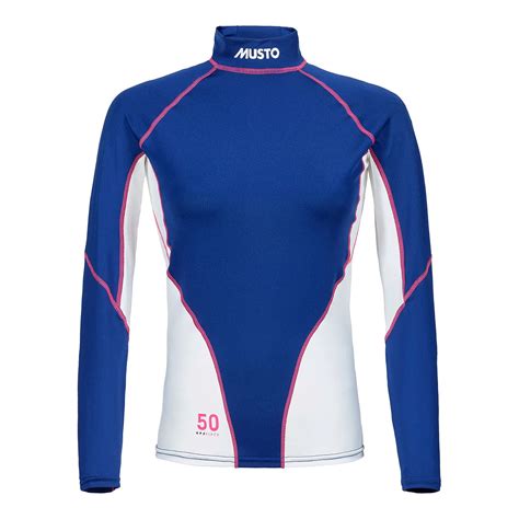Musto Womens Championship Long Sleeve Rash Guard Andark Diving
