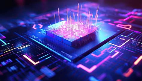 Premium Ai Image Artificial Intelligence Big Data Analysis Neon