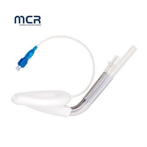 Silicone Double Lumen Laryngeal Mask Airway With Epiglottic Retention