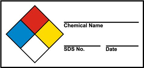 Hazcom Nfpa Label Save 10 Instantly