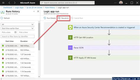 enable just in time vm access on virtual machines with workflow