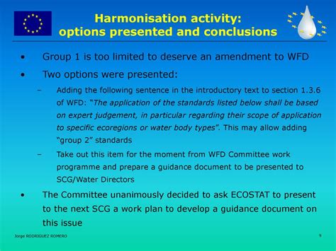 Eu Water Framework Directive Ppt Download