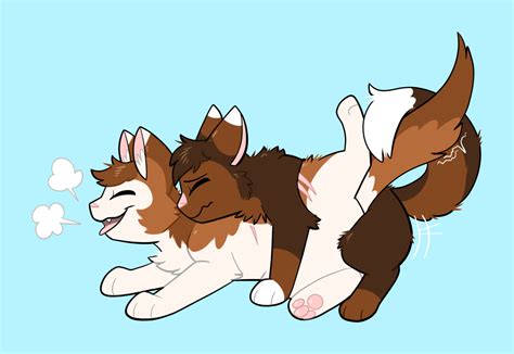 Rule 34 Catbabejail Domestic Cat Duo Fan Character Felid Feline Felis Female Feral Hi Res Male