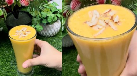 মাত্র ২ মিনিটে তৈরি পারফেক্ট আমের লাচ্ছি ।best Mango Lassi