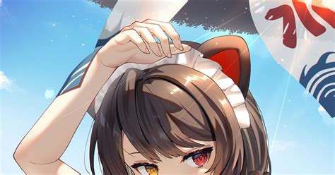 女の子 戌亥とこ 水着メイド Shionekoのイラスト Pixiv
