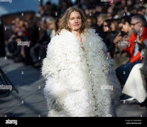 Natasha Volkova Wears A Creation As Part Of The Stella Mccartney Fall