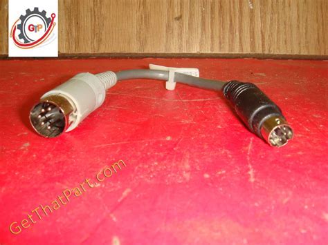 Ibm At Keyboard 5 Pin Male To Din8 Mini8 8 Pin Din Male Adapter Cable