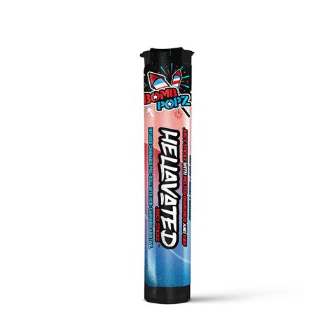Hellavated Bomb Popz Juicy Stickz 75g Leafly