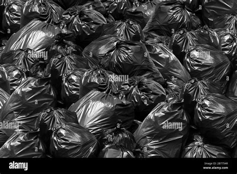 Background Garbage Bag Black Bin Garbage Dump Bin Trash Garbage