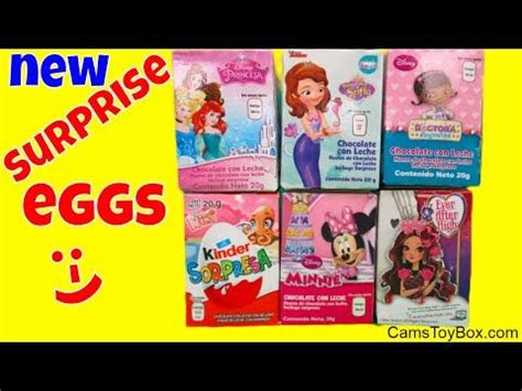 Barbie Kinder Surprise Chocolate Eggs Minnie Mouse Peppa Pig Toys Doc
