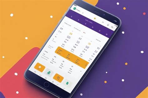 Mobile App Calendar Ui Design Premium Ai Generated Image