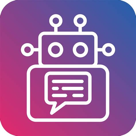 Premium Vector Vector Design Chatbot Icon Style