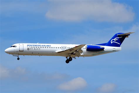 Montenegro Fokker 100 enroute on Nov 11th 2018, engine combustion ...