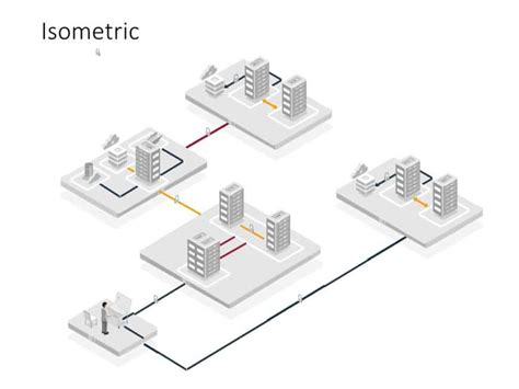 Architecture Isometric PowerPoint Template SlideUpLift