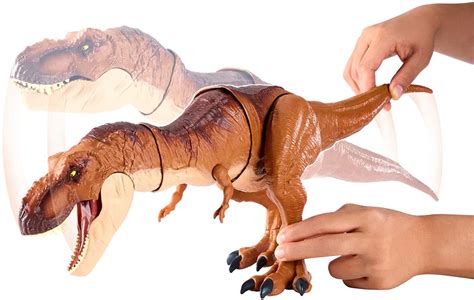 Jurassic World Thrash N Throw Tyrannosaurus Rex Figure Dinosaurs