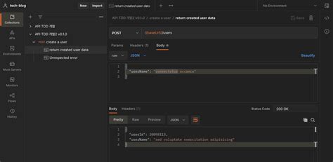 포스트맨postman을 이용한 Api Tdd 개발 2 Api 버전관리