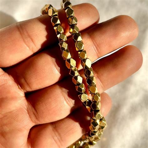 Brass Bead Etsy