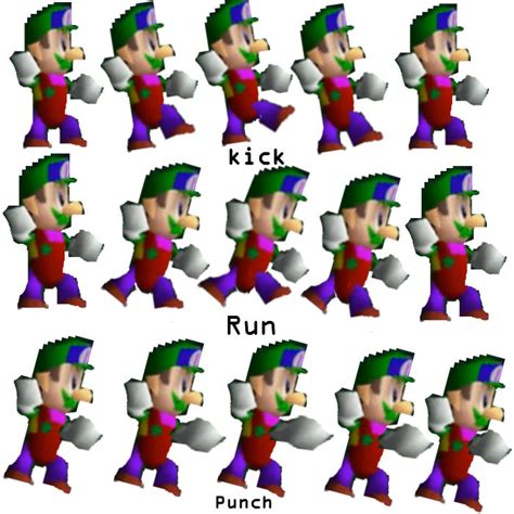 Suteegee Ssb64 Sprite Sheet By Dragonmarrs On Deviantart