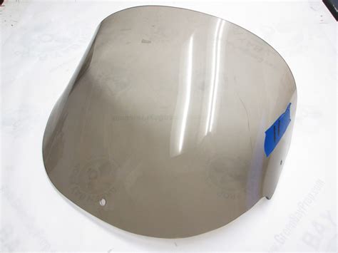 Boat Tinted Windshield Plexiglass Bubble Windscreen 20 Wide Skeeter Lund Green Bay Propeller