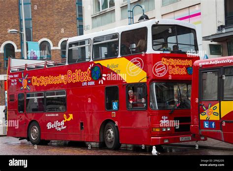 City Sightseeing Bus Double Decker Bus Belfast Northern Ireland