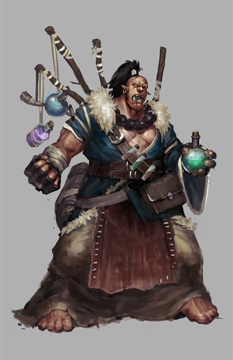 Image Result For Orc Monk Heroic Fantasy Fantasy Rpg Medieval Fantasy