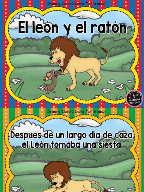 El Leon Y El Raton Fabulapdf