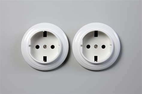 Premium Ai Image German Circular Recess Socket For Europlugs Types C