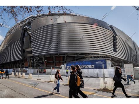 Obras del estadio Santiago Bernabéu Archivo ABC