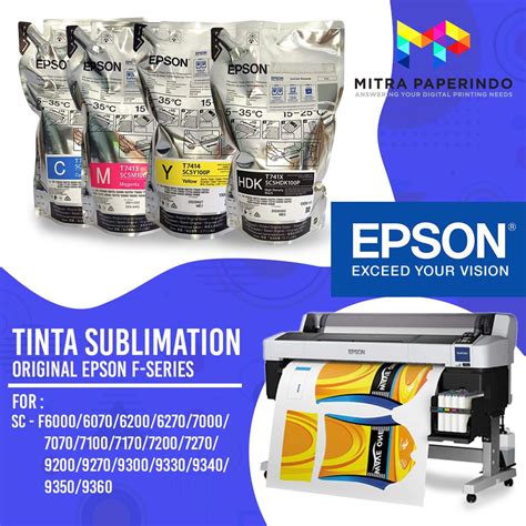 Jual Tinta Sublim Epson Ml Shopee Indonesia
