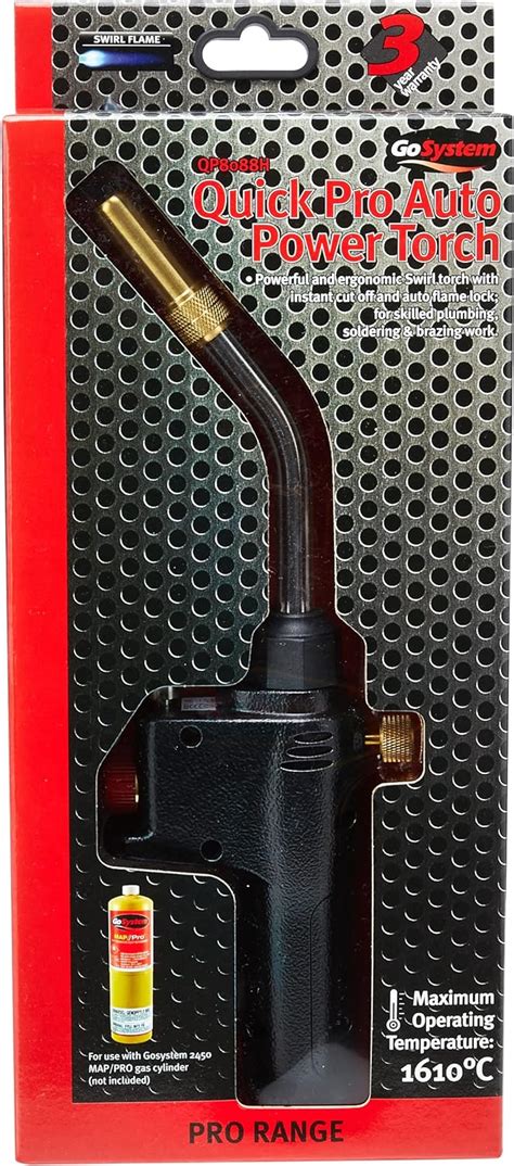 Gosystem Quick Pro Auto Power Torch All Tools Direct