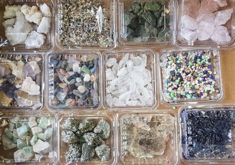 Lot Tray Of Specimens