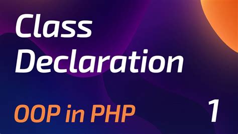 How To Declare A Class In PHP Tutorial YouTube