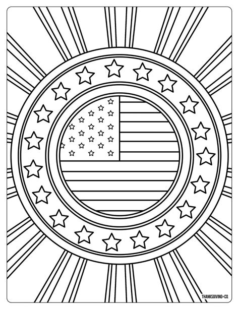 Free Memorial Day Coloring Pages And Cards For Patriotic Celebration